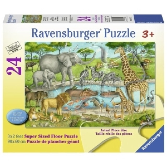 RAVENSBURGER PUZZLE VELIKE PODNE DIVLJE ZIVOTINJE 05542