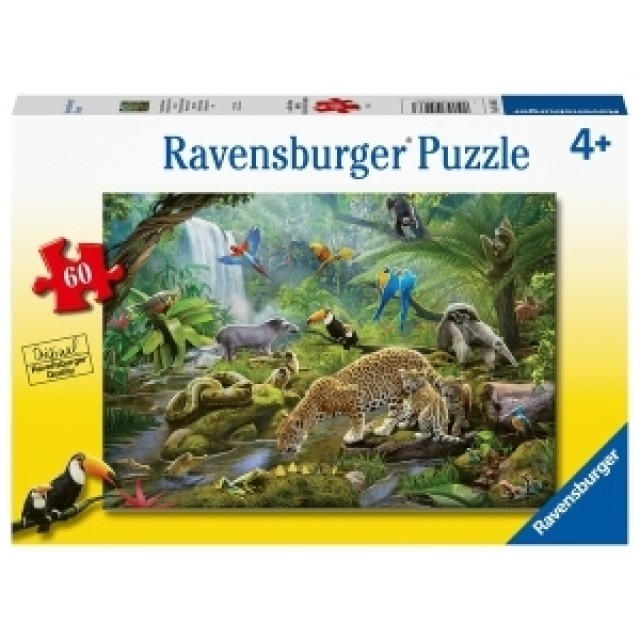 RAVENSBURGER PUZZLE ZIVOTINJE PRASUME RA05166