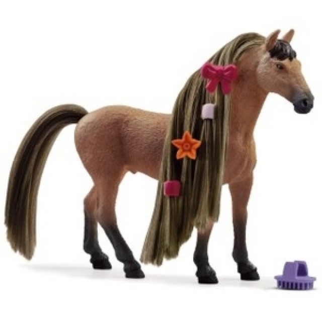 SCHLEICH BEAUTY HORSE ALKHAL-TEKE PASTUV 42621