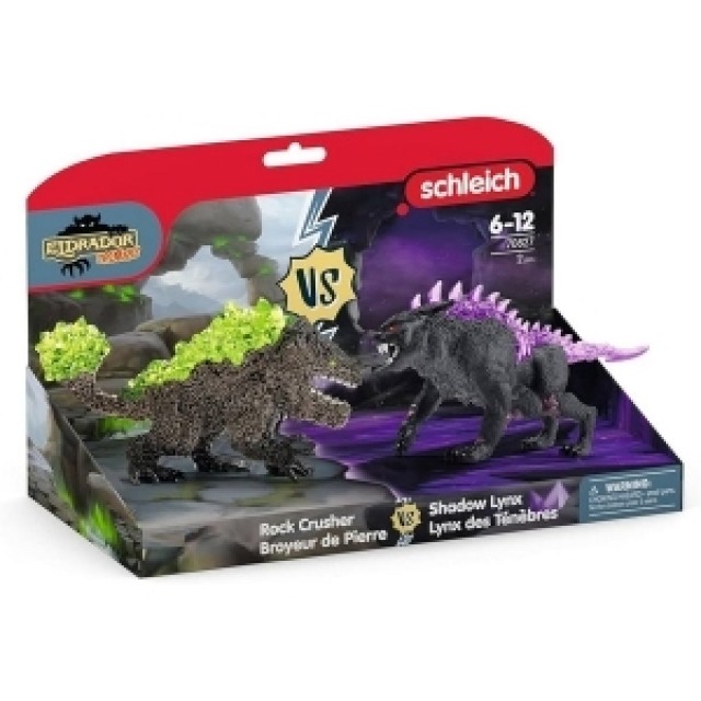 SCHLEICH LYNX VS ROCK CRUSHER 70827