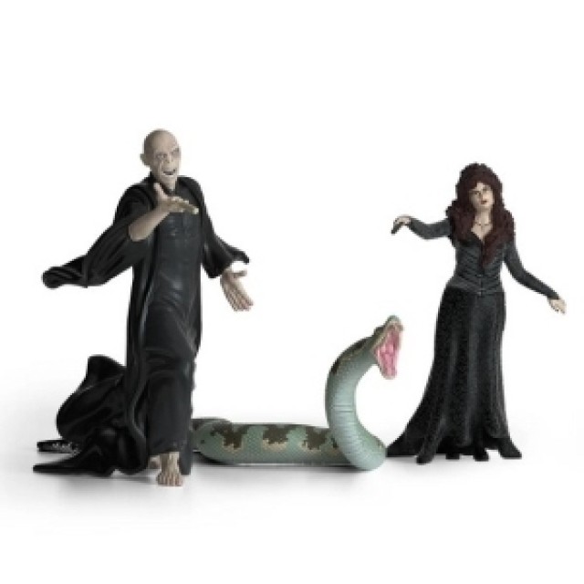 SCHLEICH VOLDEMORT & NAGINI & BELLATRIX 42684