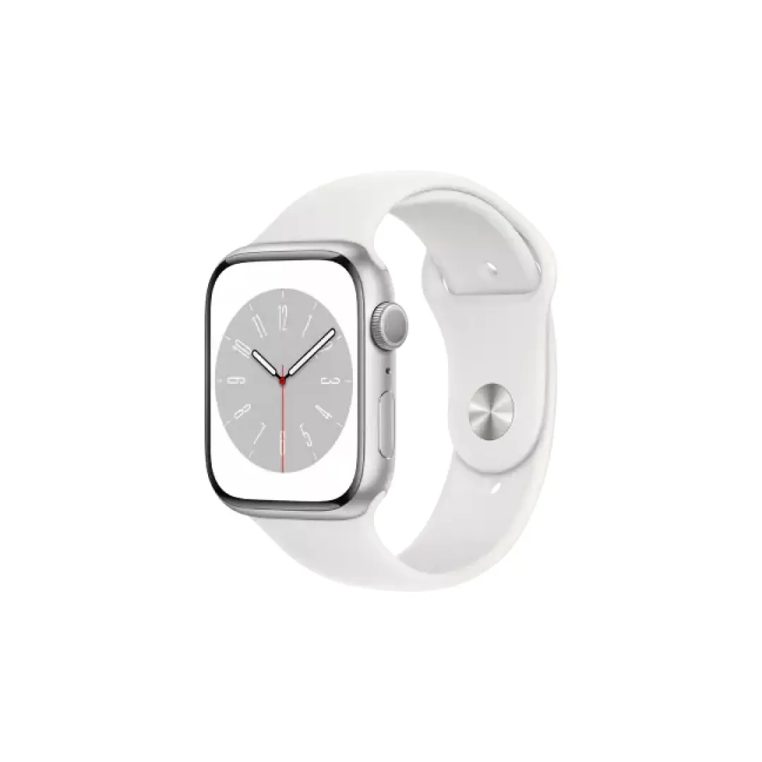 Apple S8 GPS 45mm Pametni sat, LTPO OLED, Beli