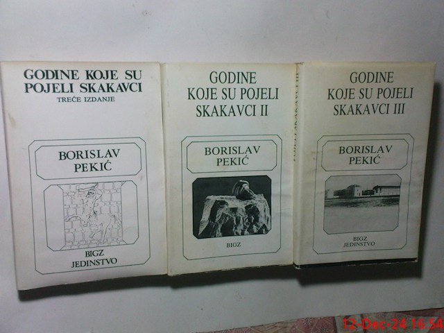 BORISLAV PEKIC - GODINE KOJE SU  POJELI SKAKAVCI 1 - 3