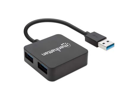 HUB USB 3.0 – 4X USB A MANHATTAN