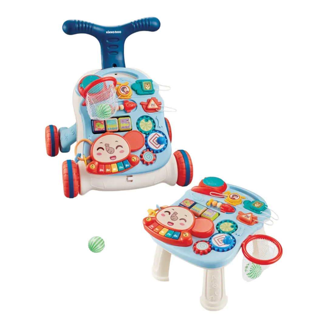 KIKKA BOO Guralica Play and Grow 3u1, Plava