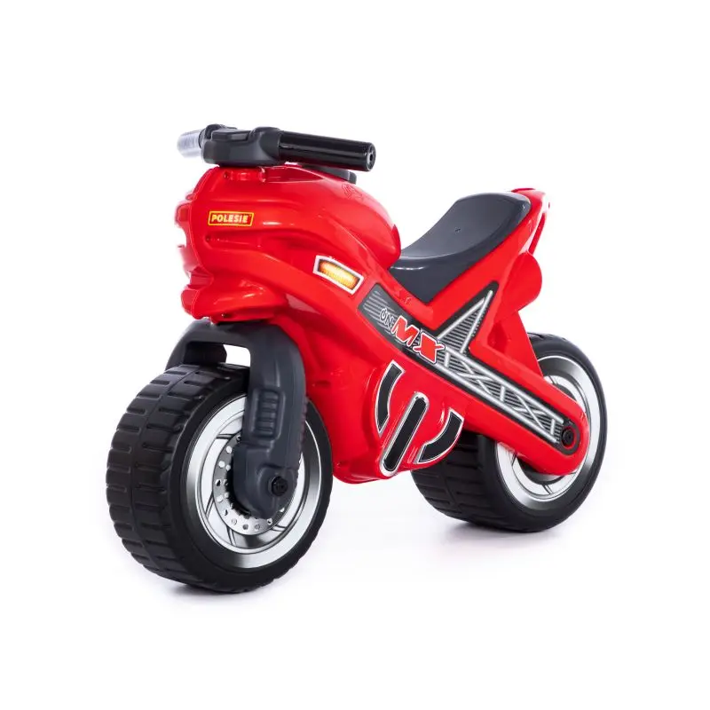 POLESIE Guralica za bebe Motor MX-ON, Crvena