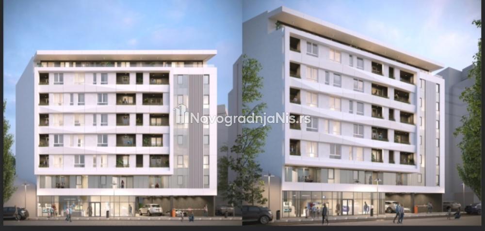 Blizu Narodnog pozorišta, Jednoiposoban stan na prodaju, 39,65m2, 91.200€