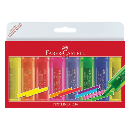 Signir FABER-CASTELL Signir Textliner 46 Superfluorescent 154662 Komplet boja, 1 - 5 mm, 8 kom