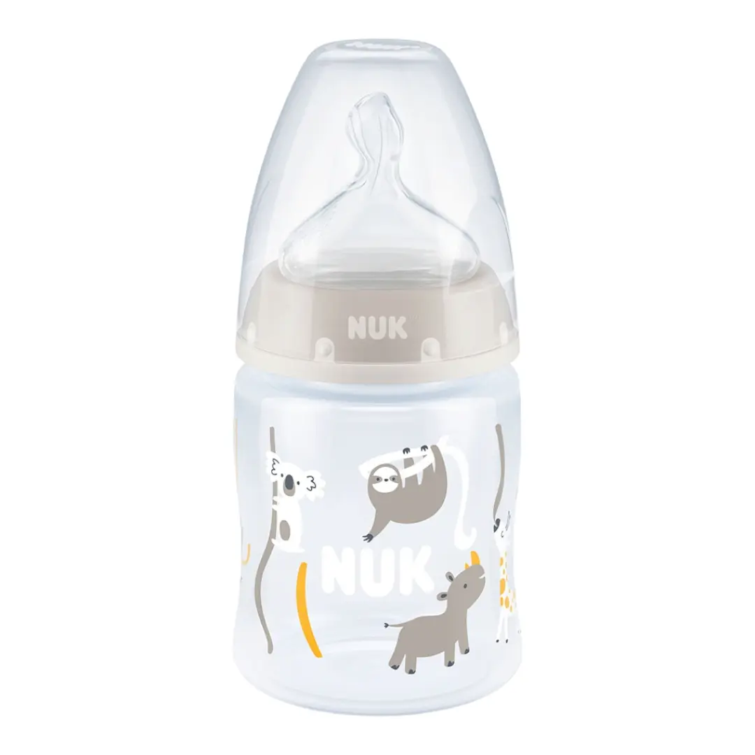 NUK Plastična flašica za bebe, 150ml, Krem