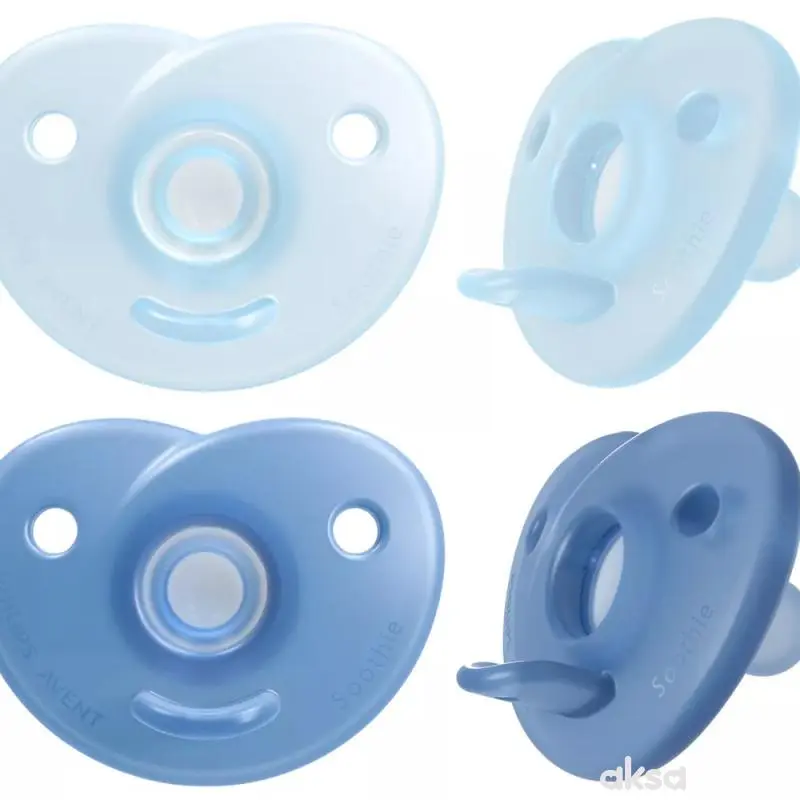 PHILIPS AVENT Varalica za bebe Soothie 0-6m, 2 komada, Plave