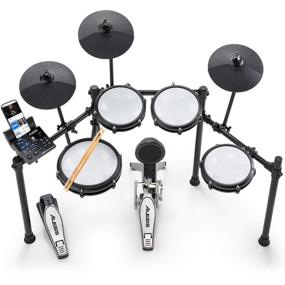 ALESIS Elektronski bubanj Nitro Max Kit, Crni