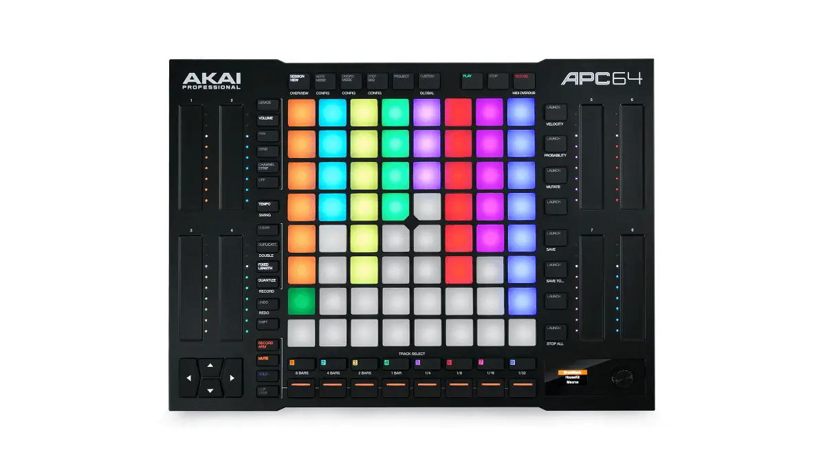 AKAI Kontroler MIDI Pro APC64, 37.2x26.9x3.5cm, Crni