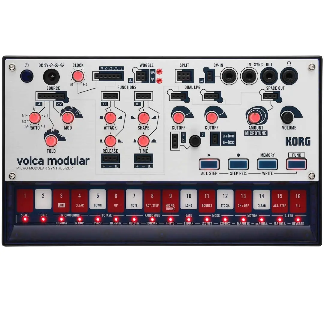 KORG Modularni sintisajzer Volca Modular Beli