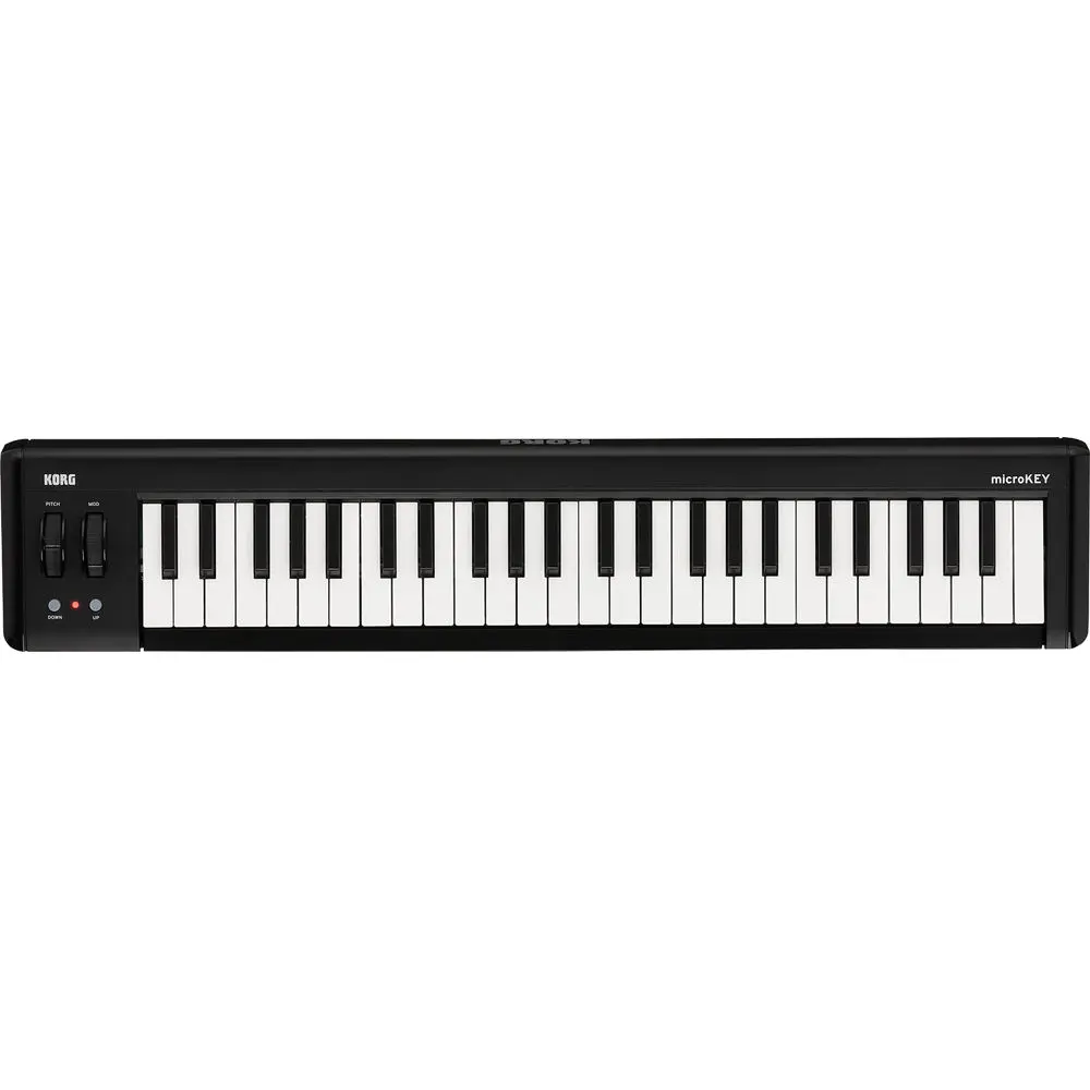 KORG Kontroler Midi microKEY2-49, 56.5x13.9x5.4cm, Crni