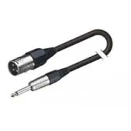 SOUNDSATION Mikrofonski kabl BMCXJ-5BK XLR male-jack, 500cm, Crni