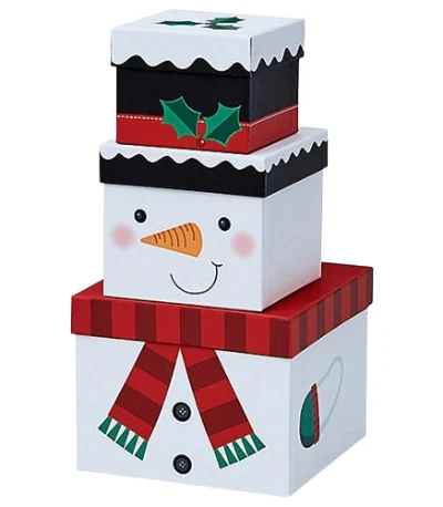 Novogodišnja kutija set 3 - Snowman