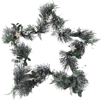 Novogodišnja dekoracija - Star Shaped Wreath