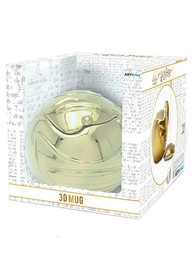 Šolja 3D - Harry Potter, Golden Snitch, 450 ml