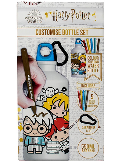 Flaša za vodu i flomasteri - Harry Potter, Customisable