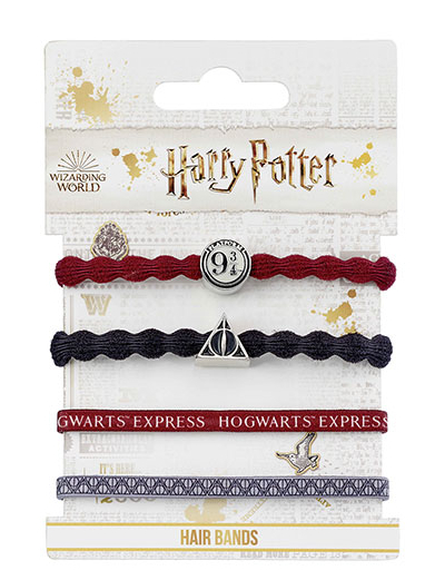 Trake za kosu set 4 - Harry Potter, Platform 9 3/4 and Deathly Hallows