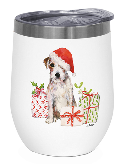 Novogodišnja termo šolja- Christmas Pup, 350 ml