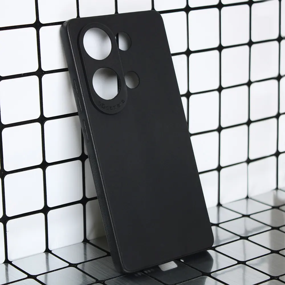 Maska za mobilni telefon Xiaomi Redmi Note 13 Pro 4G 3D CAMERA, Crna