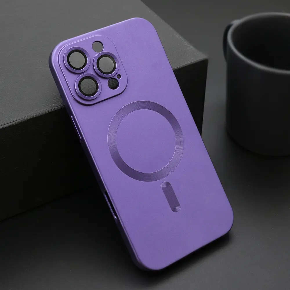 Maska za mobilni telefon iPhone 16 Pro Max ELEGANT, Magsafe, Ljubičasta
