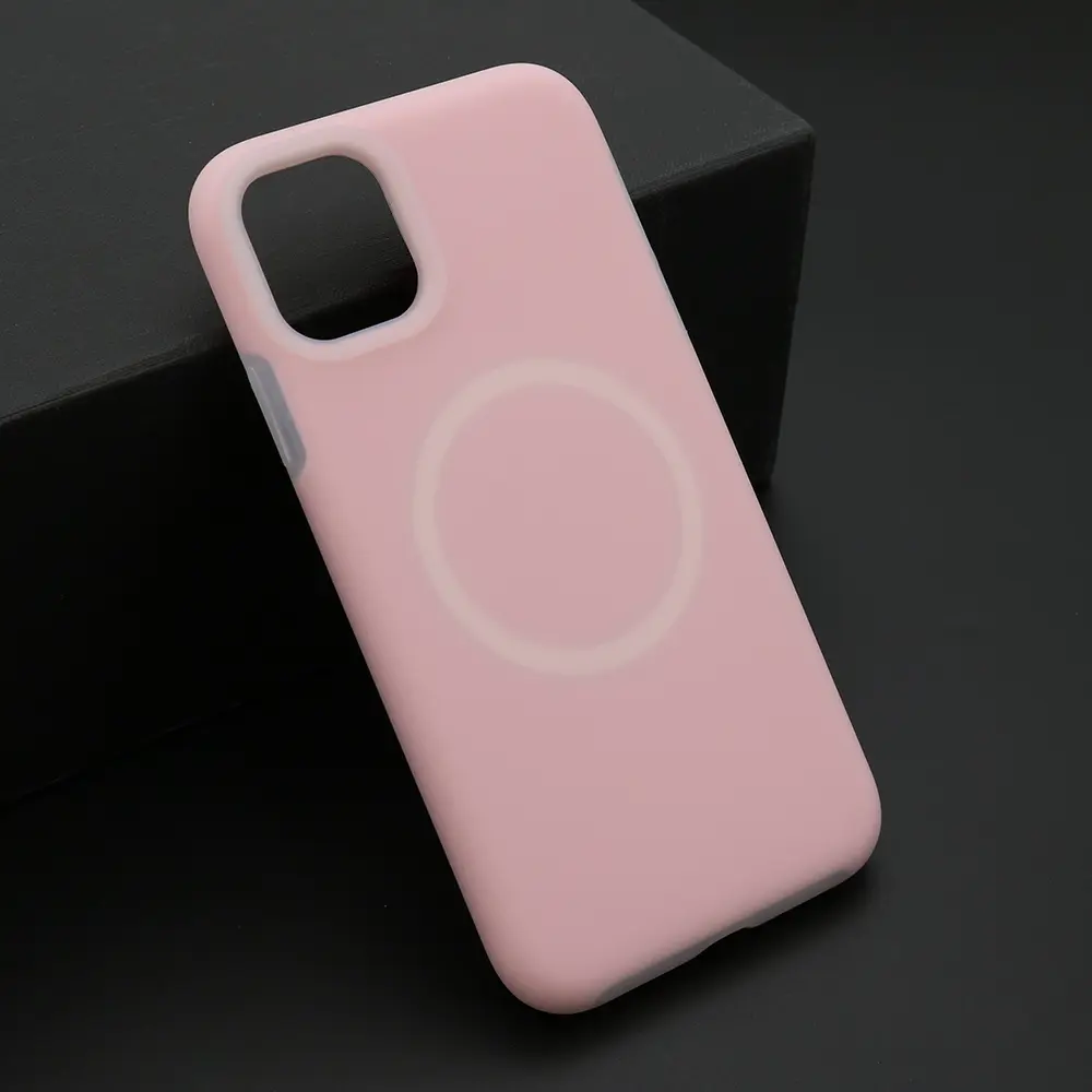 Maska za mobilni telefon iPhone 11 PASTEL COLOR, Magsafe, Roze