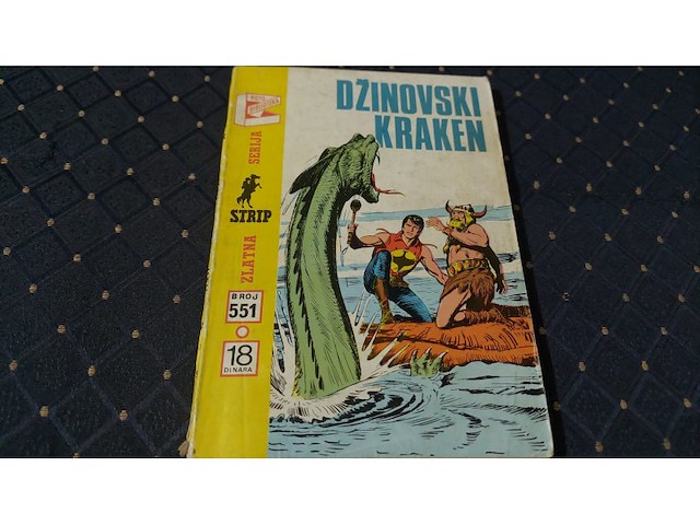 Dzinovski kraken/Zagor/Zlatna serija broj 551