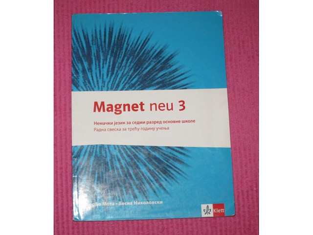 NEMAČKI JEZIK 7. MAGNET NEU 3, radna sveska