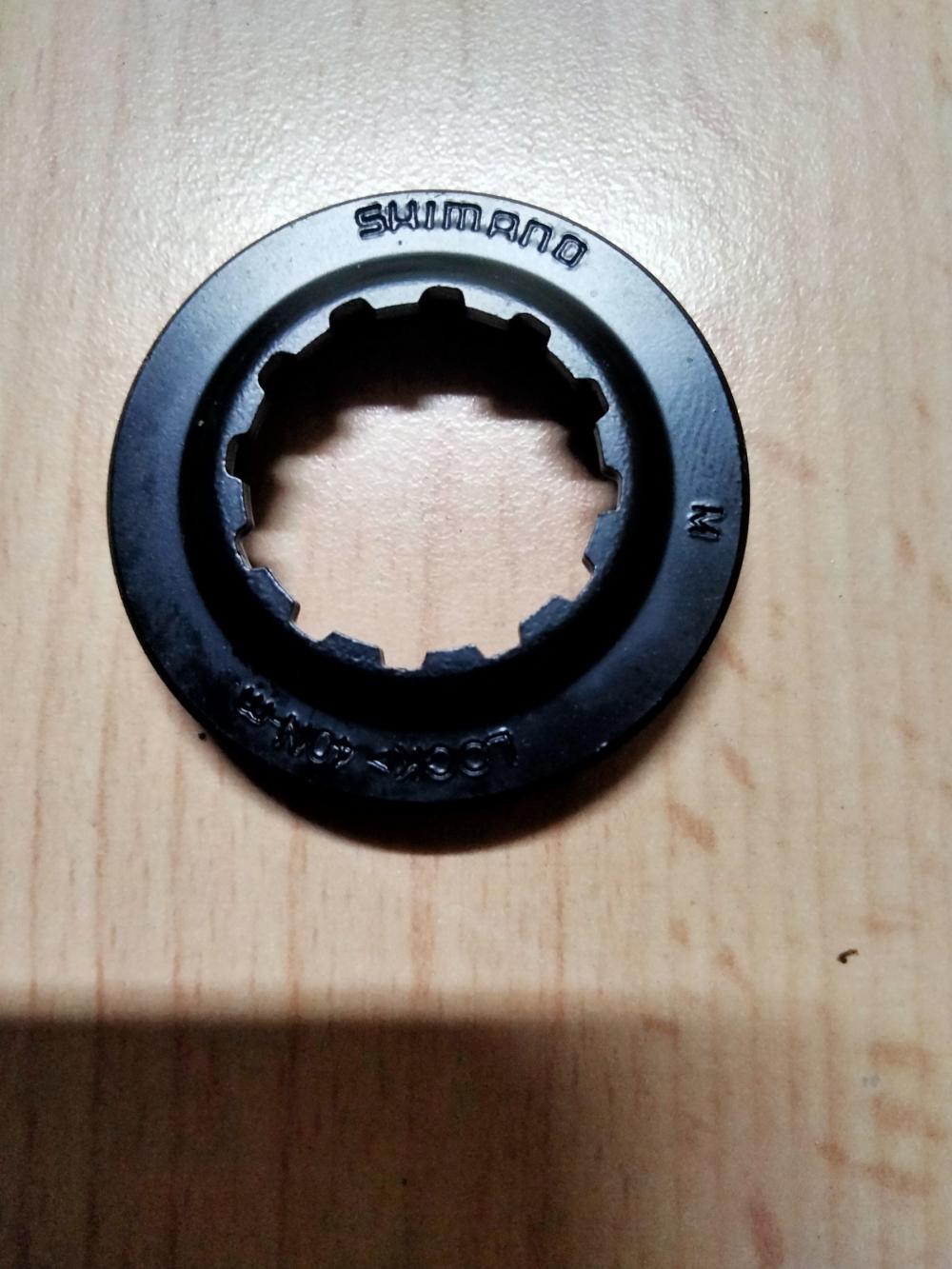 Shimano lockring center lock disc rotor Novo