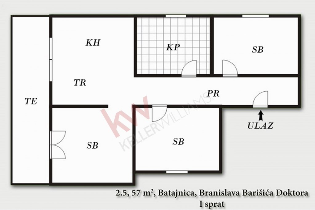 Dvoiposoban stan u Batajnici