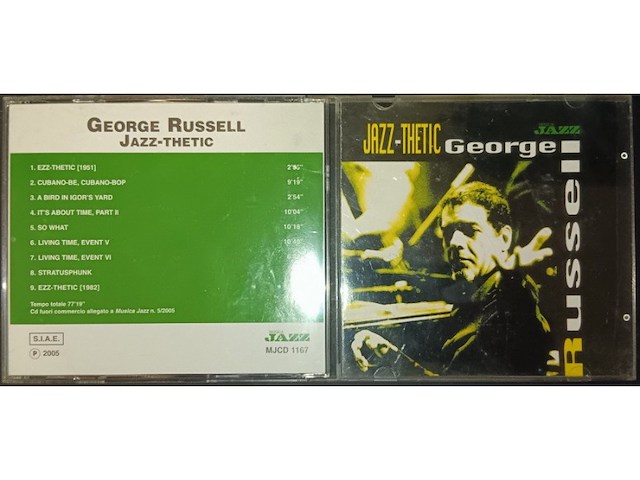 George Russell-Jazz Thetic Made in Italy CD (2005)