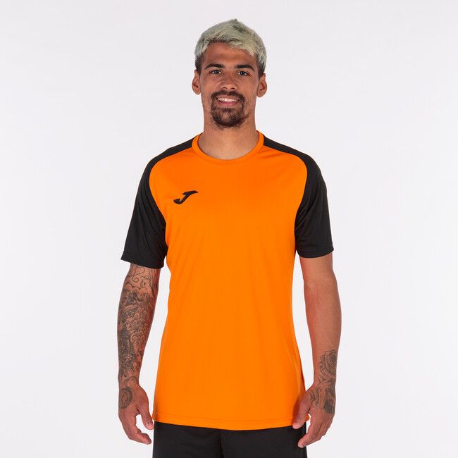 ACADEMY IV SHORT SLEEVE T-SHIRT ORANGE BLACK M