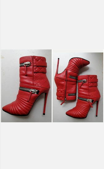 Giuseppe Zanotti double-zip leather boots ♥️