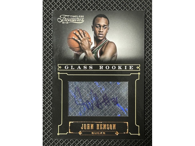 Panini Timeless Treasures 2012-13 #John Henson