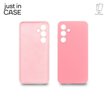 Just in case 2u1 Extra case MIX PLUS paket maski za telefon Samsung S24 FE PINK ( MIXPL234PK )