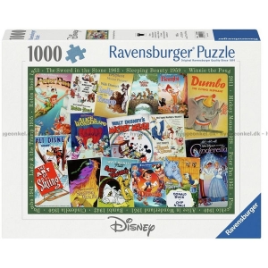 Ravensburger puzzle (slagalice) - Diseny stari poster