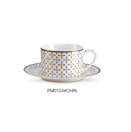 Pozzi Milano Porcelain Tea Set Charles – Šolja