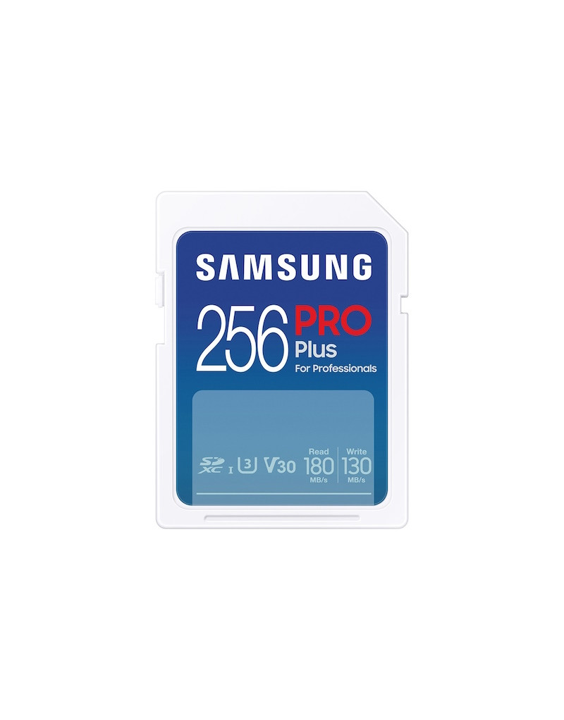 SAMSUNG Memorijska kartica PRO PLUS Full Size SDXC 256GB U3 + Card Reader MB-SD256SB