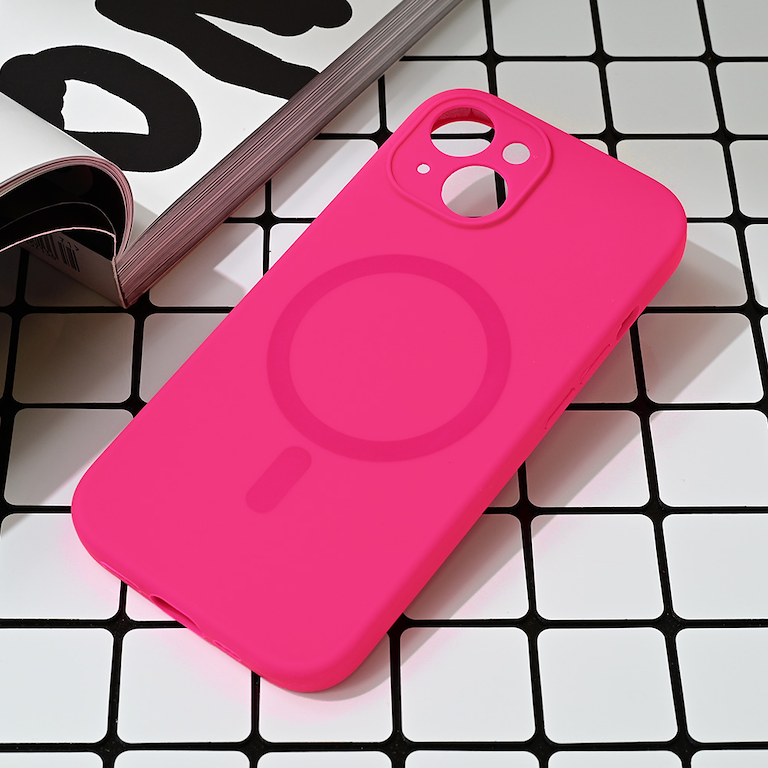 Zastitna maska (futrola) Magsafe Pure color - iPhone 15 6.1 pink
