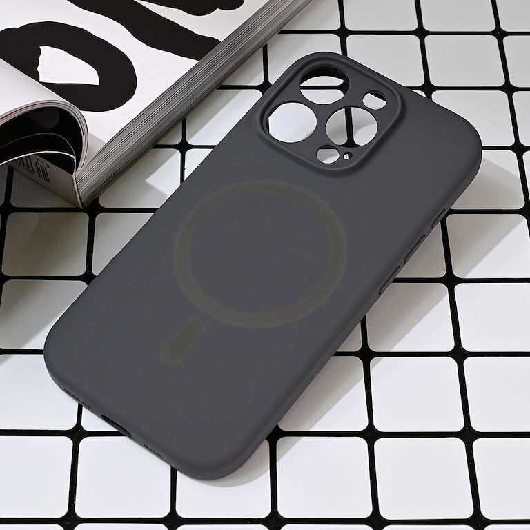 Zastitna maska (futrola) Magsafe Pure color - iPhone 16 Pro siva