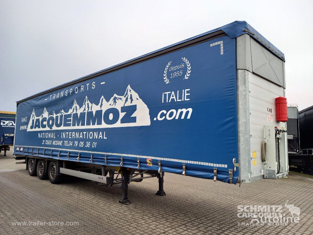 Schmitz Auflieger Curtainsider Mega poluprikolica sa kliznom ceradom