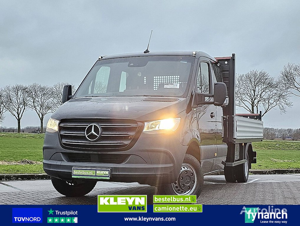 Mercedes-Benz SPRINTER 516 DUB.CAB Open-Laadbak kamion s ravnom platformom < 3.5t