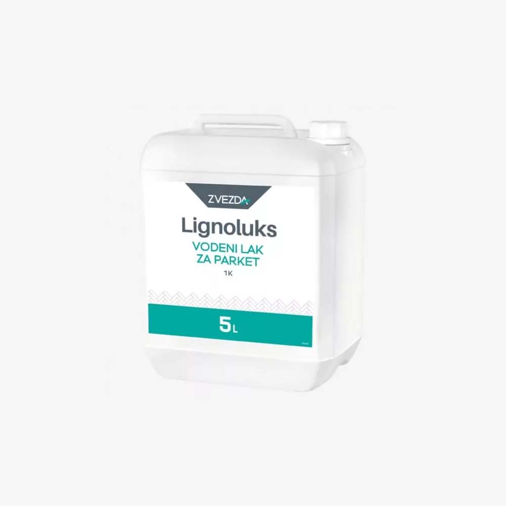 LIGNOLUKS Vodeni lak za parket 1K-polumat 5L