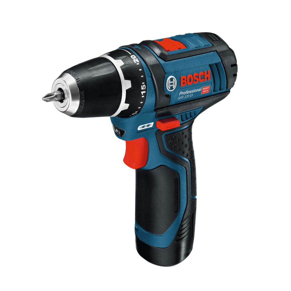 Bosch GSR 12V-15 akumulatorska bušilica-odvrtač