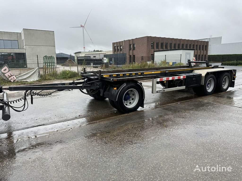 GS Meppel AC-2800 R 28T - CONTAINER TRANSPORT - LIFT-AS - NL PAPERS - GOED prikolica za kontejnere