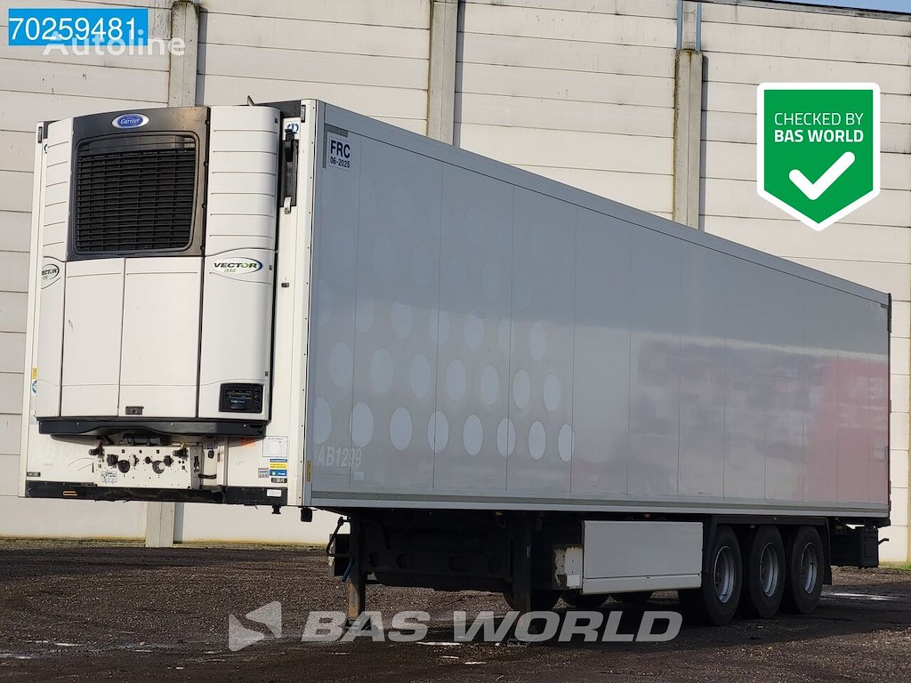 Krone Carrier Vector 1550 NL-Trailer Blumenbreit Palletenkasten poluprikolica hladnjača