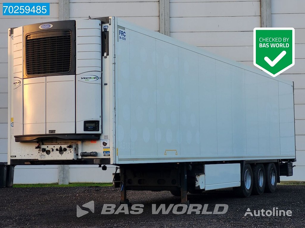 Krone Carrier Vector 1550 NL-Trailer TÜV 11/25 Blumenbreit Palettenkas poluprikolica hladnjača