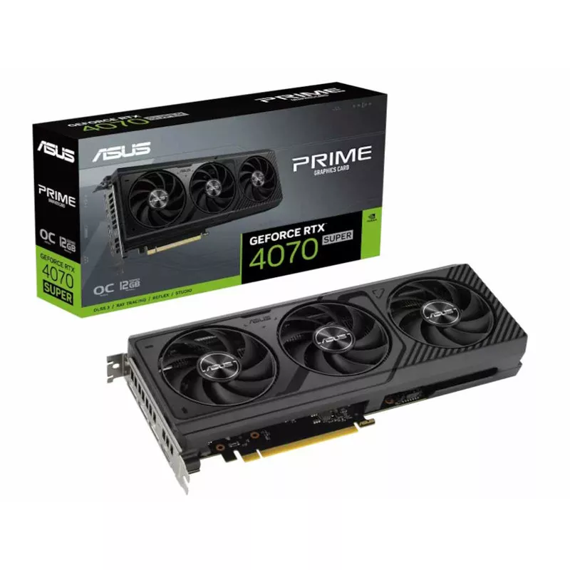 Grafička karta ASUS PRIME-RTX4070S-O12G NVD/12GB/GDDR6X/192bit/crna